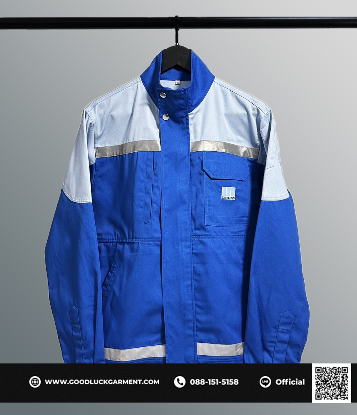 เสื้อช็อปช่าง/เสื้อกาวน์ - Goodluck